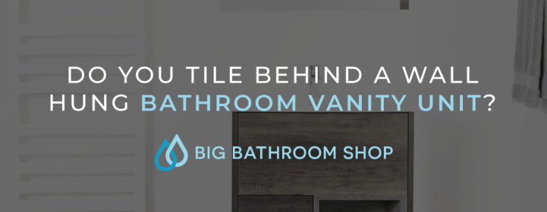 How to Fit a Vanity Unit - A Detailed, Step-by-Step Guide | Big ...