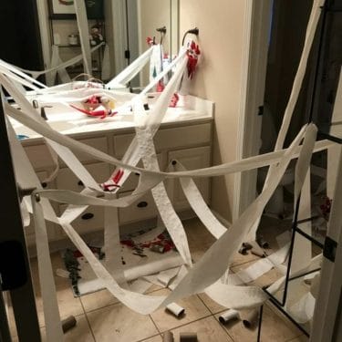 Top 10 Mischievous Elf on The Shelf Bathroom Ideas | Big Bathroom ...