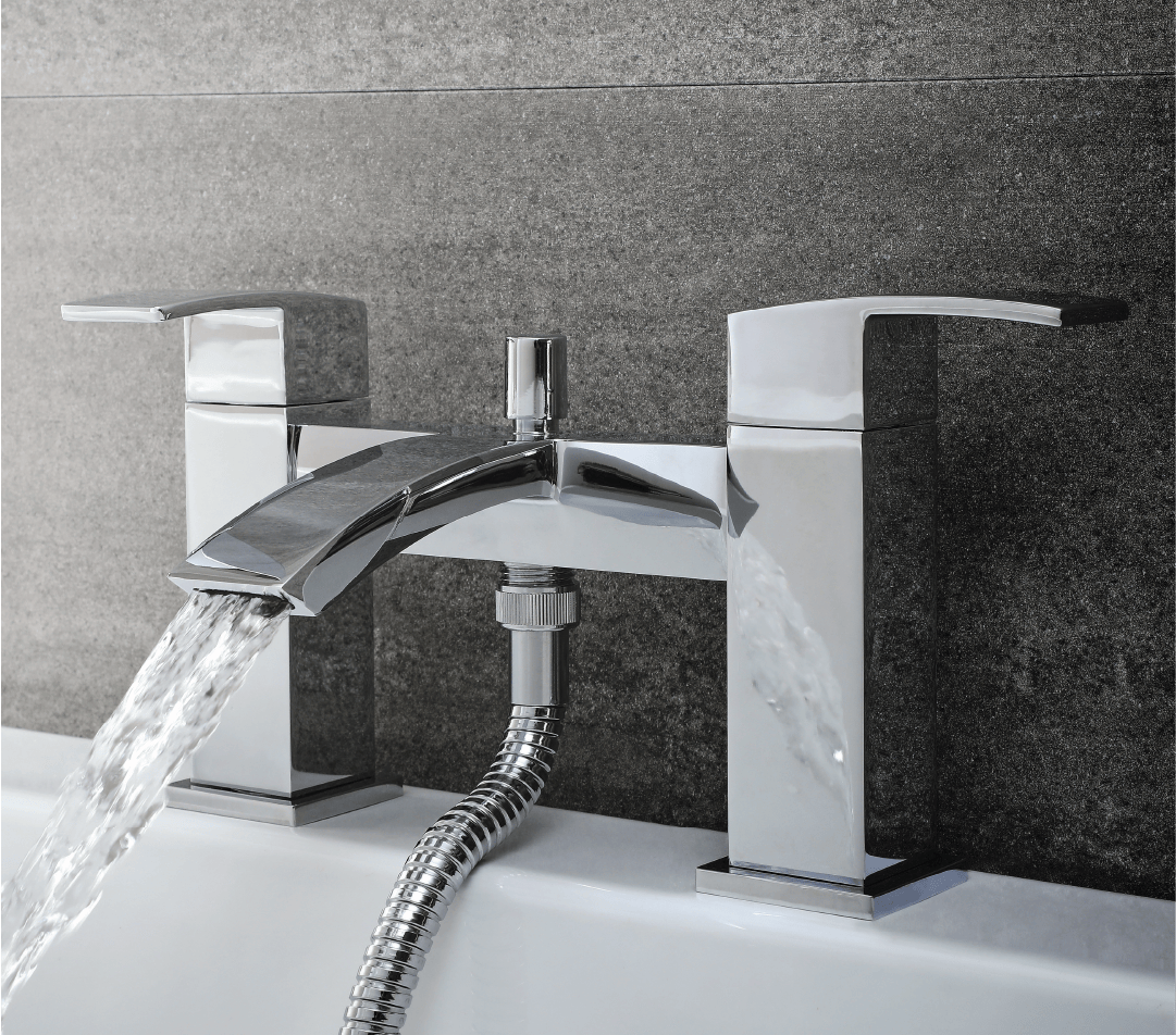 chrome bathroom brassware | Big Bathroom Inspiration